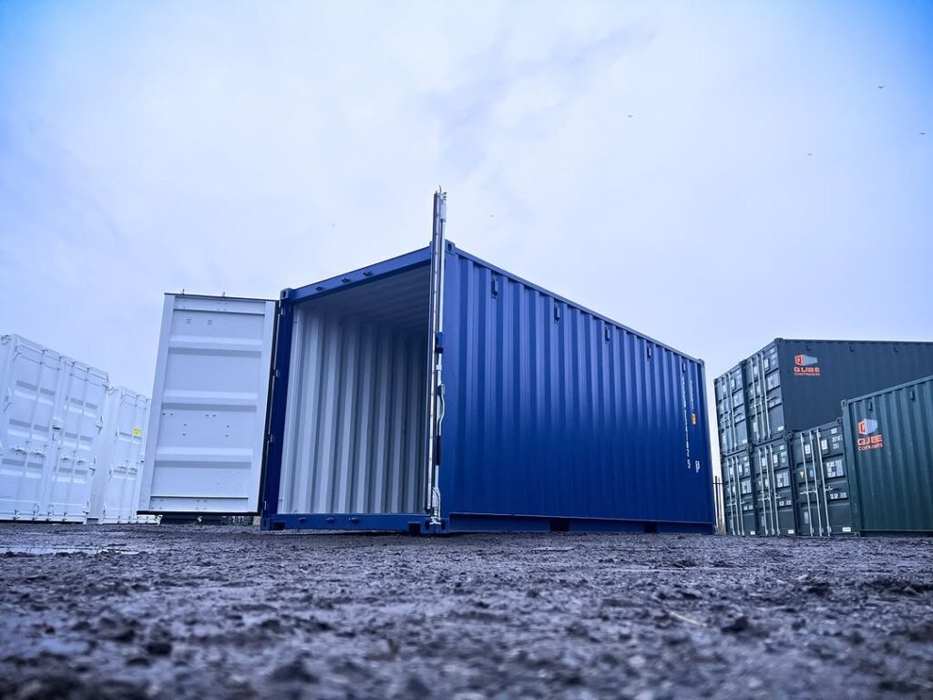 20Ft Shipping Container (One Trip) – Blue - Container Prod AU